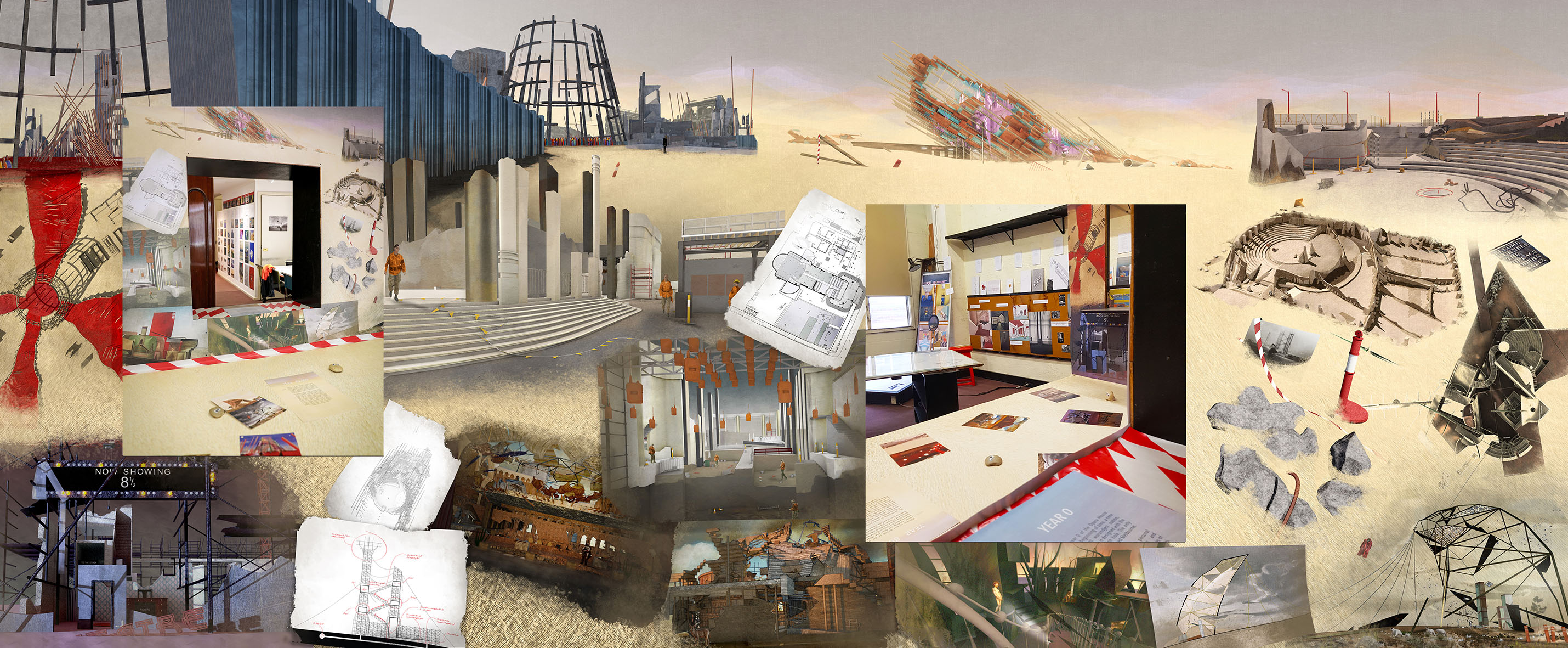 Exhibition Install Background